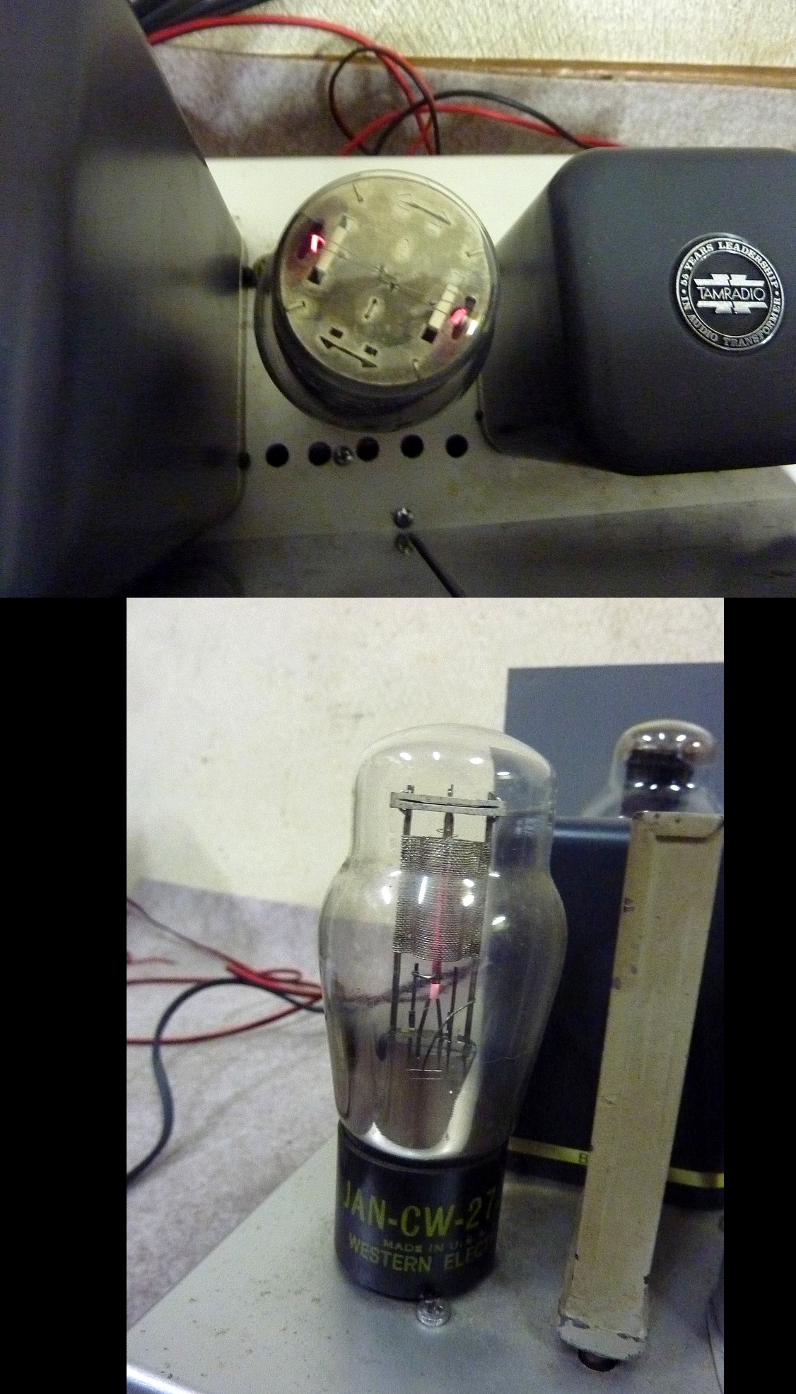 * original work / tube amplifier Western Electric 300B( Rod No7452) 272A 262B TAMURA KDS-60-3S ...