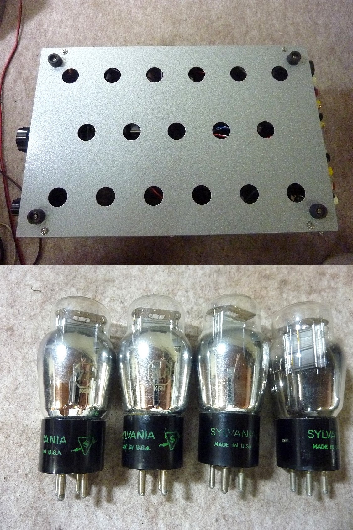 Yahoo!オークション - 自作/真空管アンプ Sylvania 71A LUX OY15-3.6K...